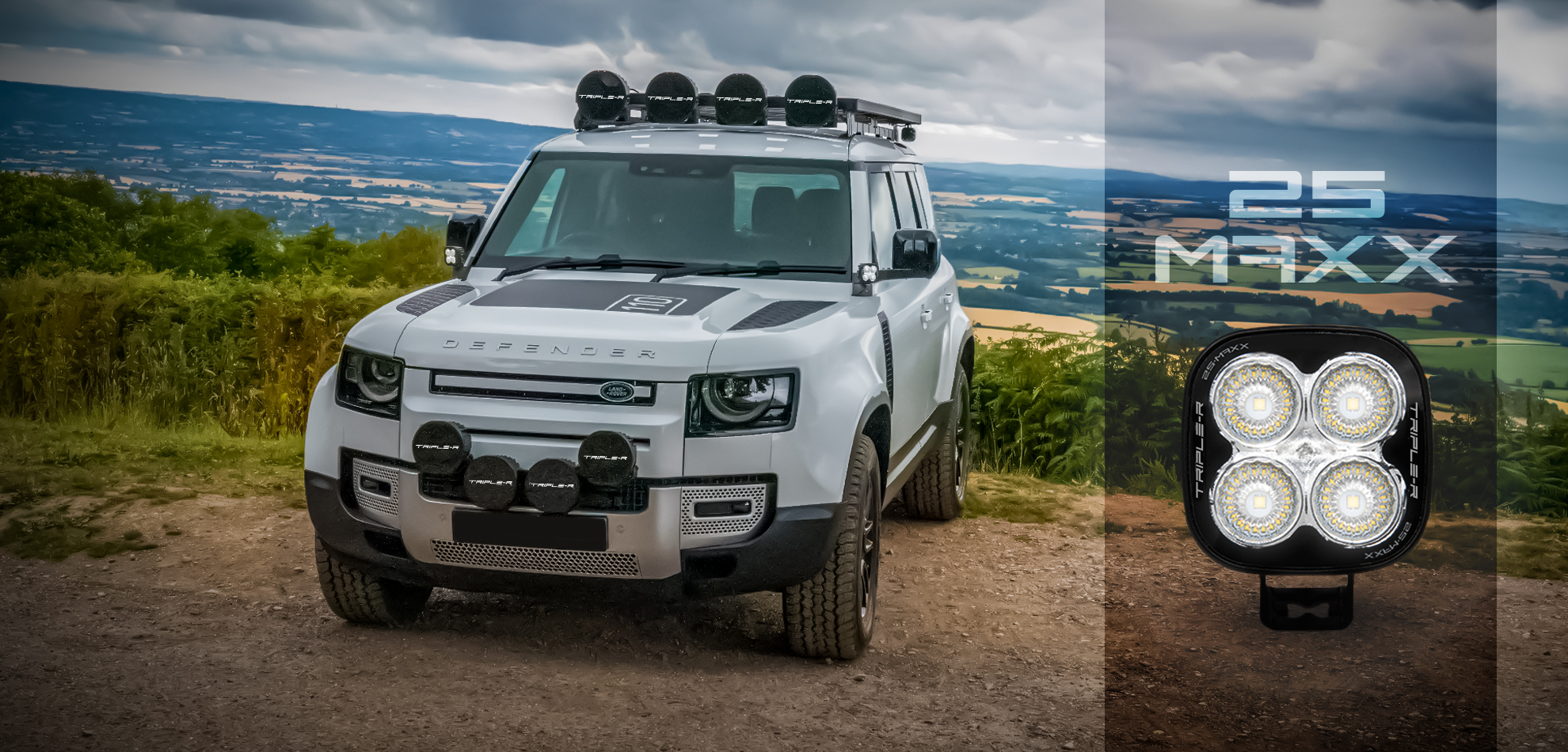 Premium LED Driving Lights - Made In UK